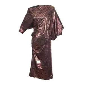 JENNAFER GRACE Jungle Flame Angle Dress