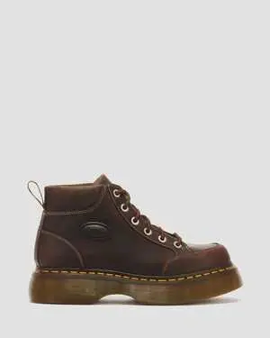 Dr. Martens Buzz Eye Crazy Horse Leather Lace Up Boots