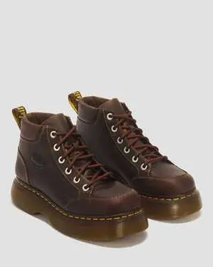 Dr. Martens Buzz Eye Crazy Horse Leather Lace Up Boots