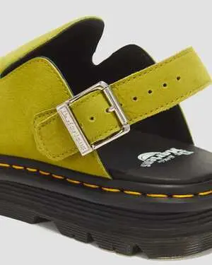 Dr. Martens Zebzag Milled Nubuck Mules