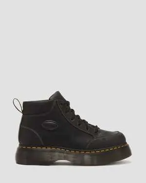 Dr. Martens Buzz Eye Wyoming Leather Lace Up Boots - Black