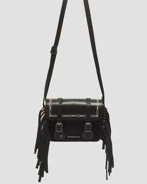 Dr. Martens 7 Inch Desert Rodeo Leather & Suede Satchel