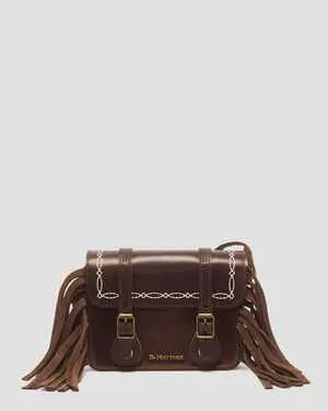 Dr. Martens 7 Inch Desert Rodeo Leather & Suede Satchel