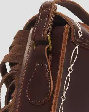 Dr. Martens 7 Inch Desert Rodeo Leather & Suede Satchel