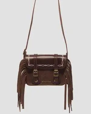 Dr. Martens 7 Inch Desert Rodeo Leather & Suede Satchel