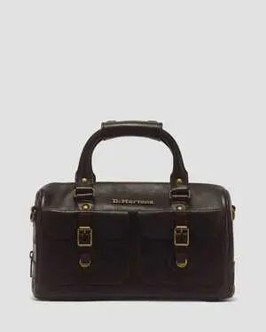 Dr. Martens Top Handle Overdrive Leather Bag - Brown