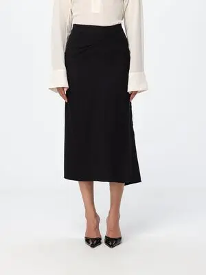 Victoria Beckham Midi Skirt - Grey