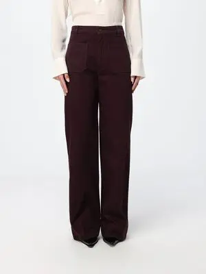 Victoria Beckham Wide Leg Jeans - Violet
