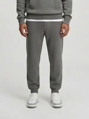 BOSS Slim Fit Jersey Jogging Bottoms With Drawstring Waist