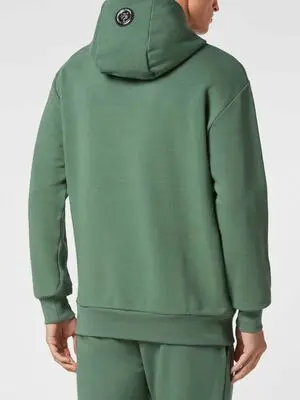 PLEIN SPORT Graphic Print Hooded Sweatshirt