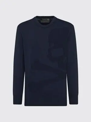Philipp Plein Skull Print Crewneck Jumper - Blue