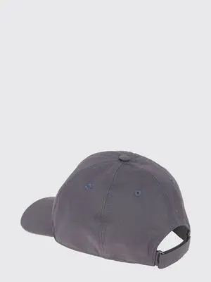 Herno Cotton Baseball Cap With Embroidered Logo - Blue