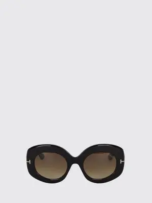 TOM FORD Aviator Acetate Sunglasses With Dark Lenses And Metal Logo