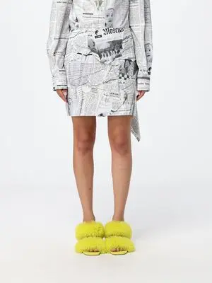 Moschino Printed Mini Skirt