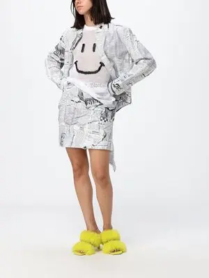 Moschino Printed Mini Skirt