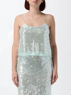 FORTE_FORTE Sequin Camisole - Silver