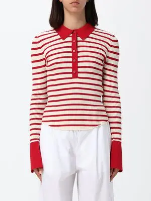 SEMICOUTURE Polo Shirt - Red