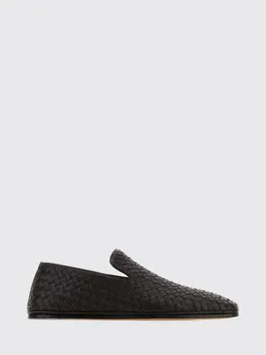 Bottega Veneta Bottega Veneta Woven Loafers Coffee