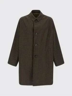 MAISON MARGIELA Checked Cotton Blend Trench Coat