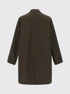 MAISON MARGIELA Checked Cotton Blend Trench Coat