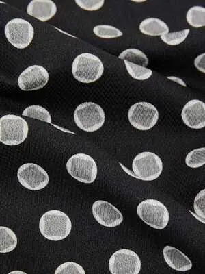 REISS Quadro Silk Geometric Medallion-print Pocket Square