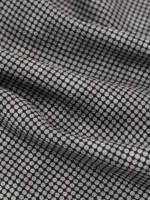 REISS Quadro Silk Geometric Medallion-print Pocket Square