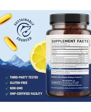 MAV NUTRITION High Epa Fish Oil Softgels