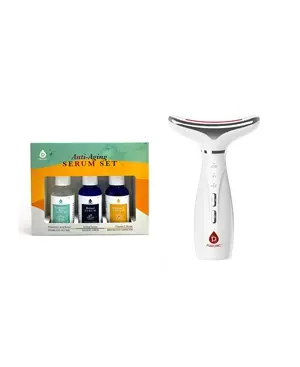 PURSONIC 7 In 1 Facial Therapy Device And Anti Aging Serum Bundle - Open Miscellaneous