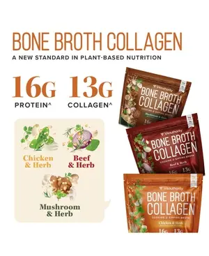 VITAUTHORITY Us Vita Bone Broth Collagen Beef & Herb 310g Pouch