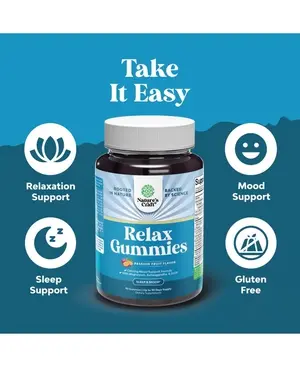 NATURE'S CRAFT Calming Gummies For Adults With Ashwagandha And Magnesium