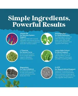 NATURE'S CRAFT Calming Gummies For Adults With Ashwagandha And Magnesium