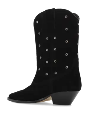 Isabel Marant Étoile Suede Heeled Ankle Boots "duerto