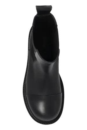 Moschino Leather Chelsea Boots