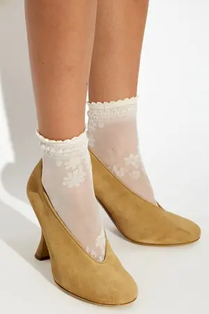 Moschino Suede Heeled Shoes