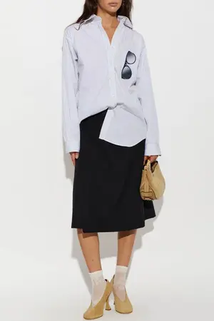 Moschino Suede Heeled Shoes