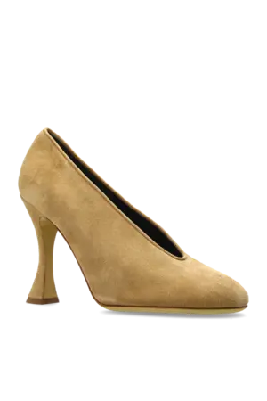 Moschino Suede Heeled Shoes