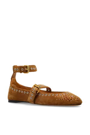 Isabel Marant Étoile Suede Ballet Flats `ylza