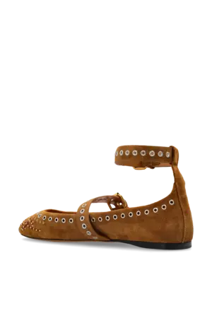 Isabel Marant Étoile Suede Ballet Flats `ylza