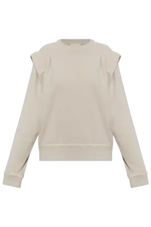MARANT ETOILE Soldy" Sweatshirt - Beige