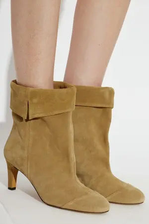 Isabel Marant Étoile Suede Heeled Ankle Boots `eldra