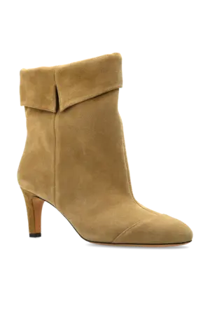 Isabel Marant Étoile Suede Heeled Ankle Boots `eldra