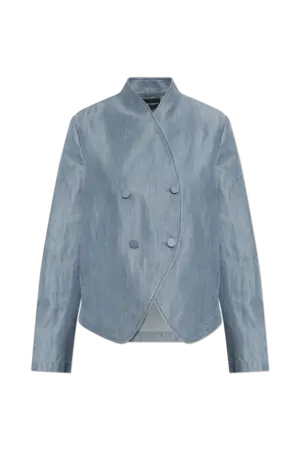 Emporio Armani Short Blazer - Blue
