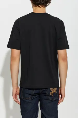 Etro T-shirt With Embroidered Logo