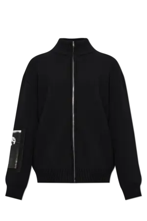 Balenciaga Wool Cardigan - Black