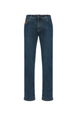 Etro Jeans With Tapered Legs - Blue