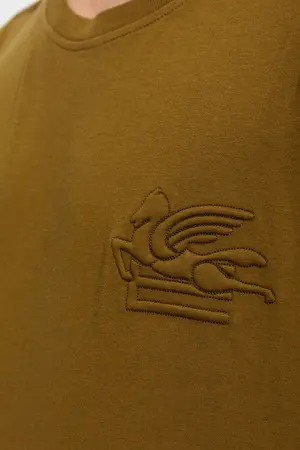 Etro T-shirt With Embossed Logo