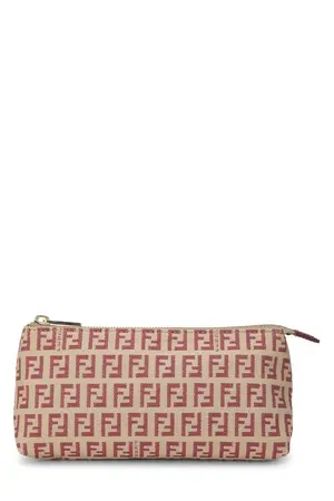 Fendi Zucchino Canvas Pouch