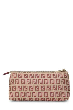 Fendi Zucchino Canvas Pouch