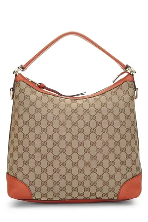 Gucci Original Gg Canvas Hobo - Brown