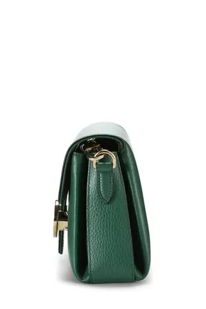 Gucci Grained Leather Shoulder Bag - Green